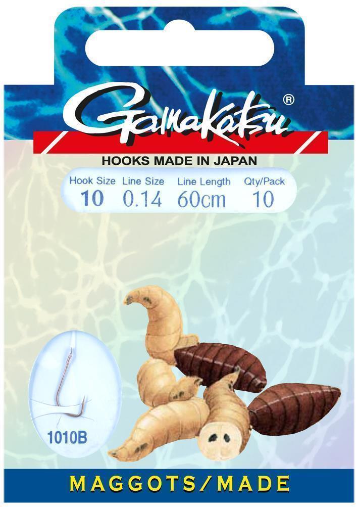 GAMAKATSU Haken Made 60 CM 14 / 0,12 | 14 / 0,12 | 08-1010B-60-14